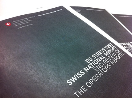EU Stress test: Swiss National Report online » ENSI